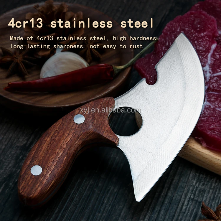 Xingye Full Tang Rosewood Handle Mutton Meat Slicing 4cr13 Stainless ...