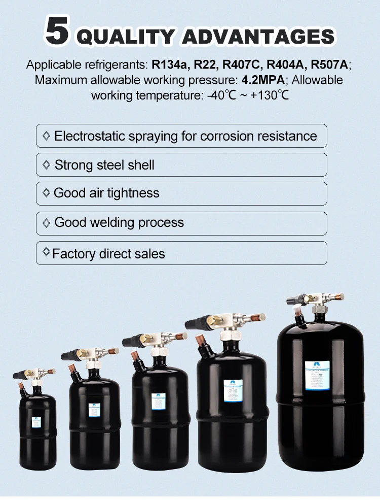 Refrigerant Liquid Receiver for Efficient Cold Room Solutions
