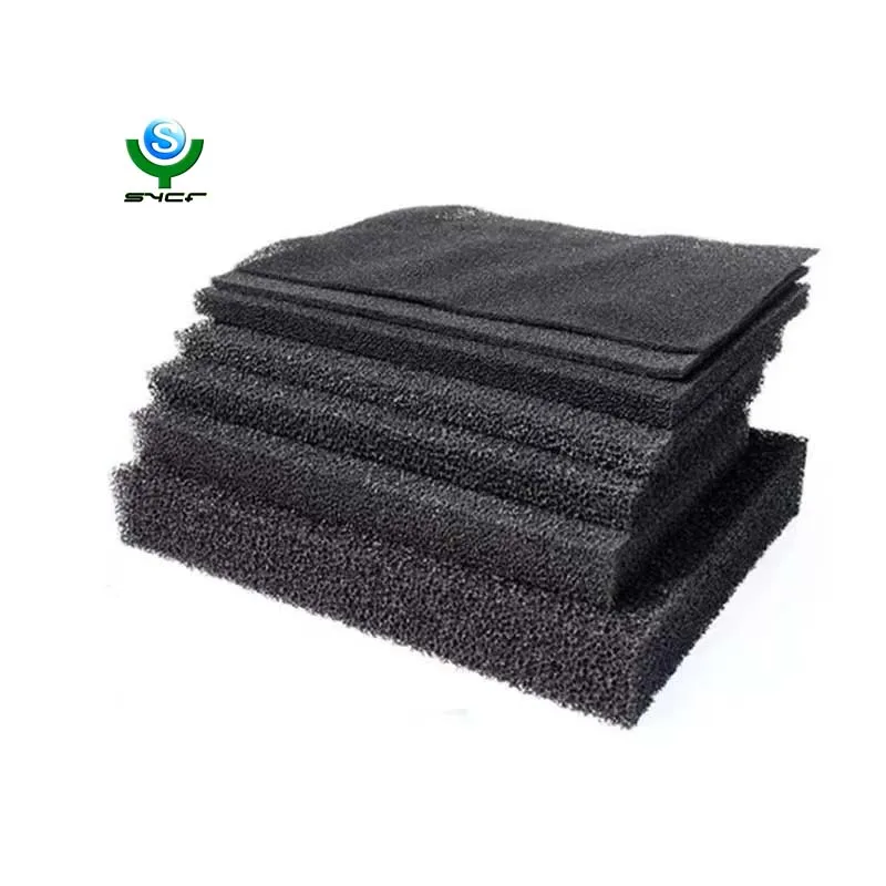 Customizable Polyurethane Reticulated Foam Air Filter Material 30ppi For Civil Air Purifiers ...