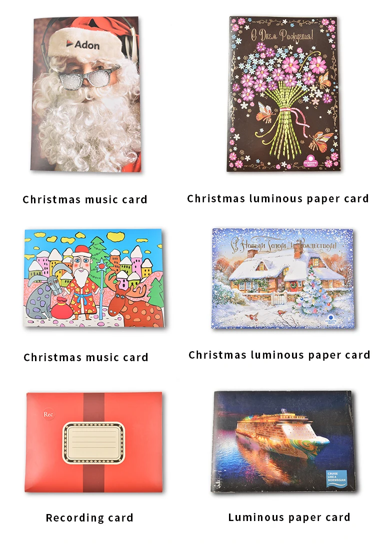 New Design Led Greeting Card A4/a5 Size Video Business Card With Led ...