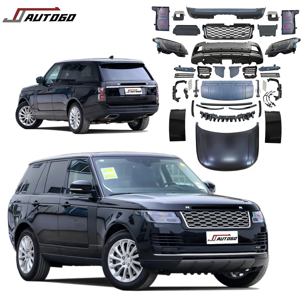 Auto Facelift Refit Body Kit For Land Rover Range Rover Executive Sc ...