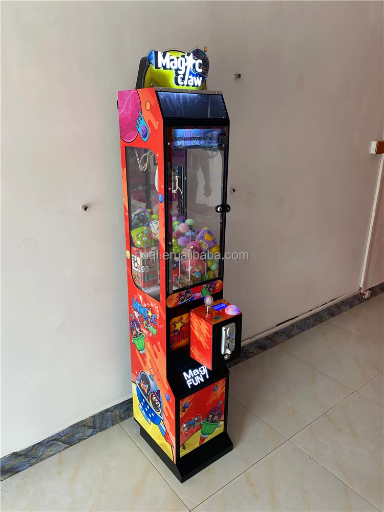Small Plush Toy Claw Crane Machine Mini Claw Machine With Locker,3.5 ...