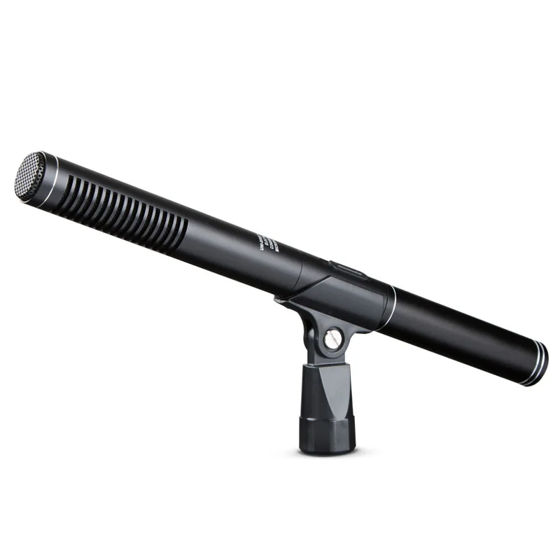 Professional Shotgun Interview Microphone Directional Condenser Mic For ...
