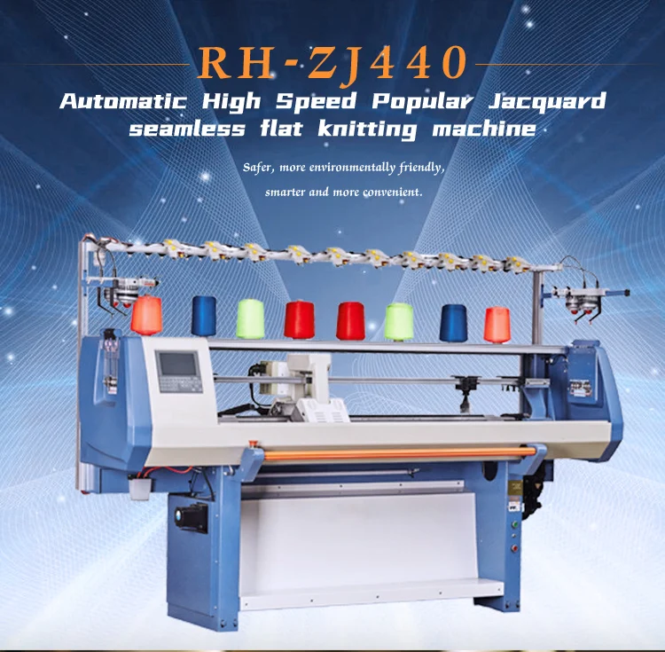 Double System Computerized Jacquard Sweater Knitting Machinery Sweater ...