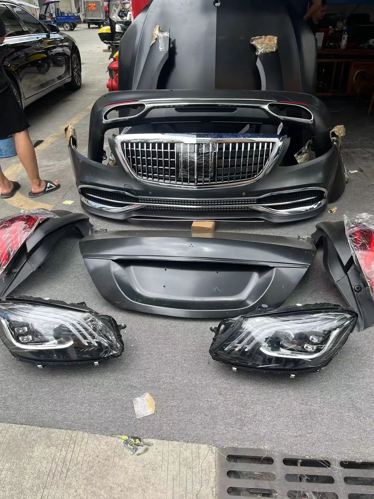 Mercedes-maybach W222 Front Bumper - Buy Front Bumper,Mercedes-maybach ...