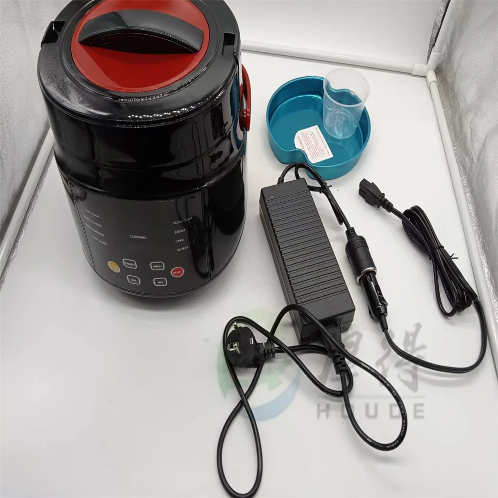 Small Home Appliances 12v 24v 220v Car Rice Cookers Drum Non-sticked ...