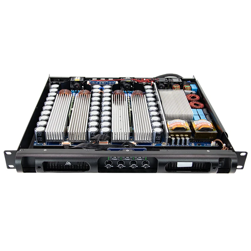 Lihui 1400 Watt Class D Power Amplifier - Professional 4 Channel Sound