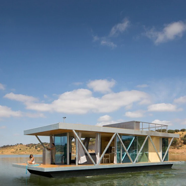 Modern Luxury Modular Portable Floating Container House Prefab Floating ...