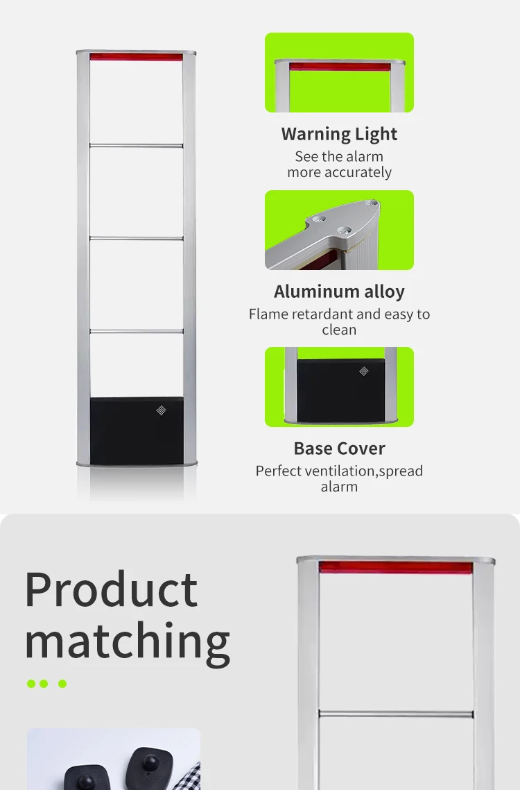 XUNMA RF Anti Theft EAS Security Alarm System for Garments