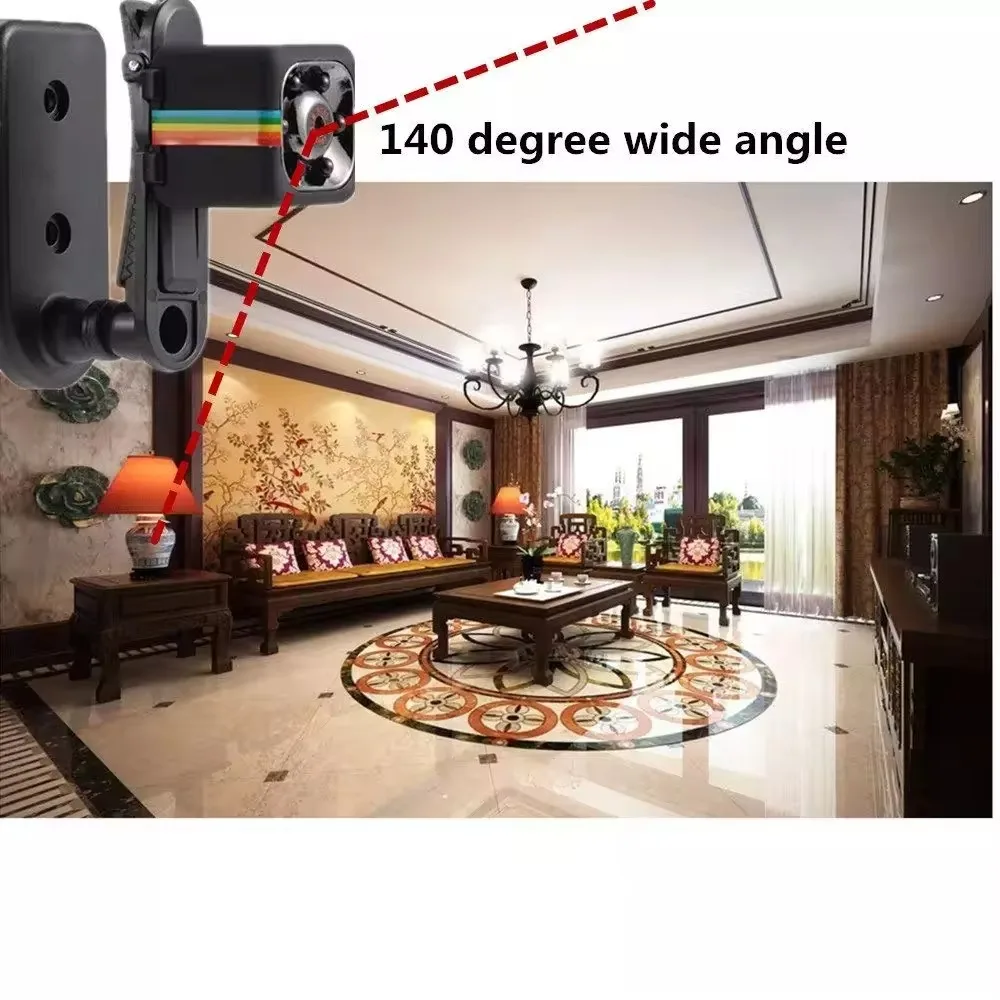 SQ11 Aerial Camera HD 1080p - Children's Security Dv Camera