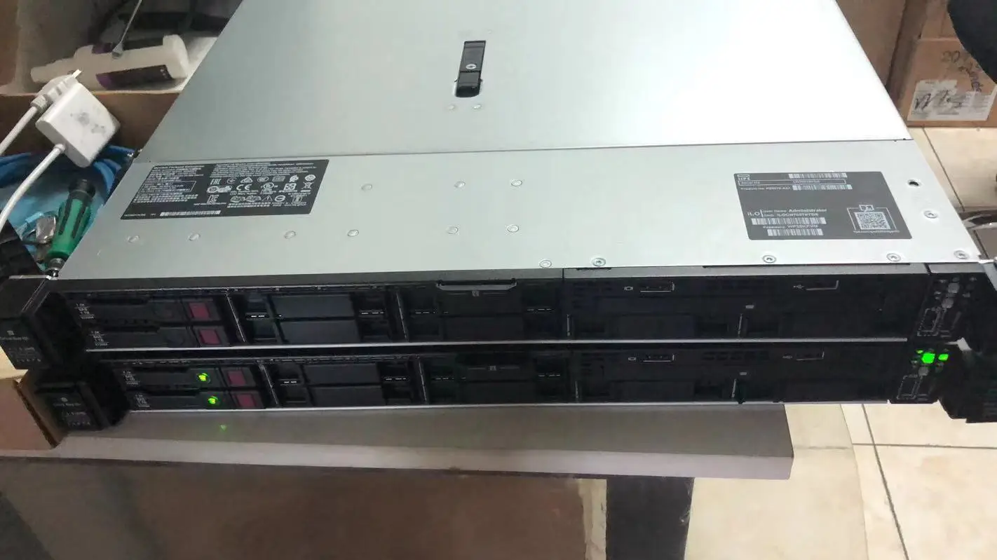 HPE Proliant DL360 Gen10 P23575-AA1 3206R 1P 16G P408i-a NC 8SFF 500W ...