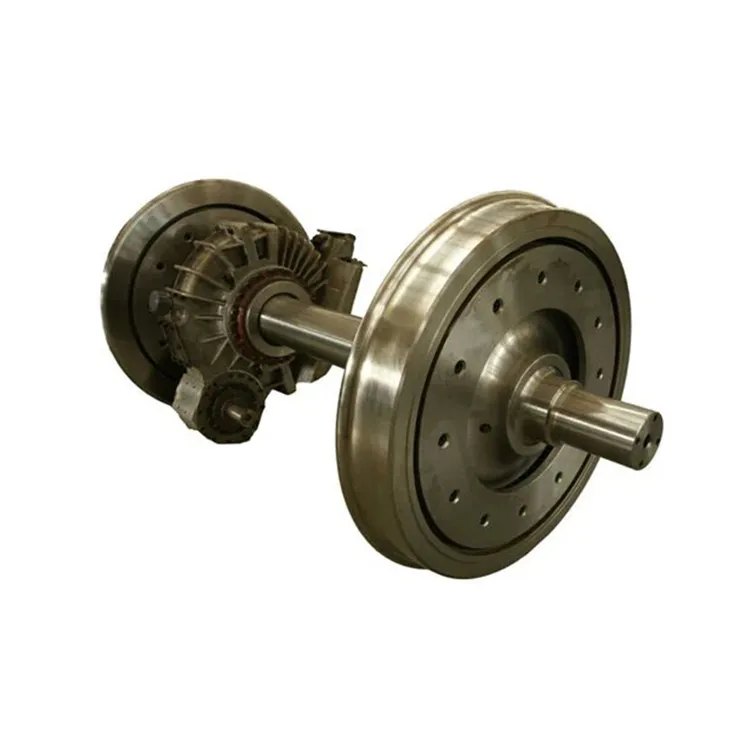 Train parts locomotive bogie wheelset and railway wagon wheelset ...