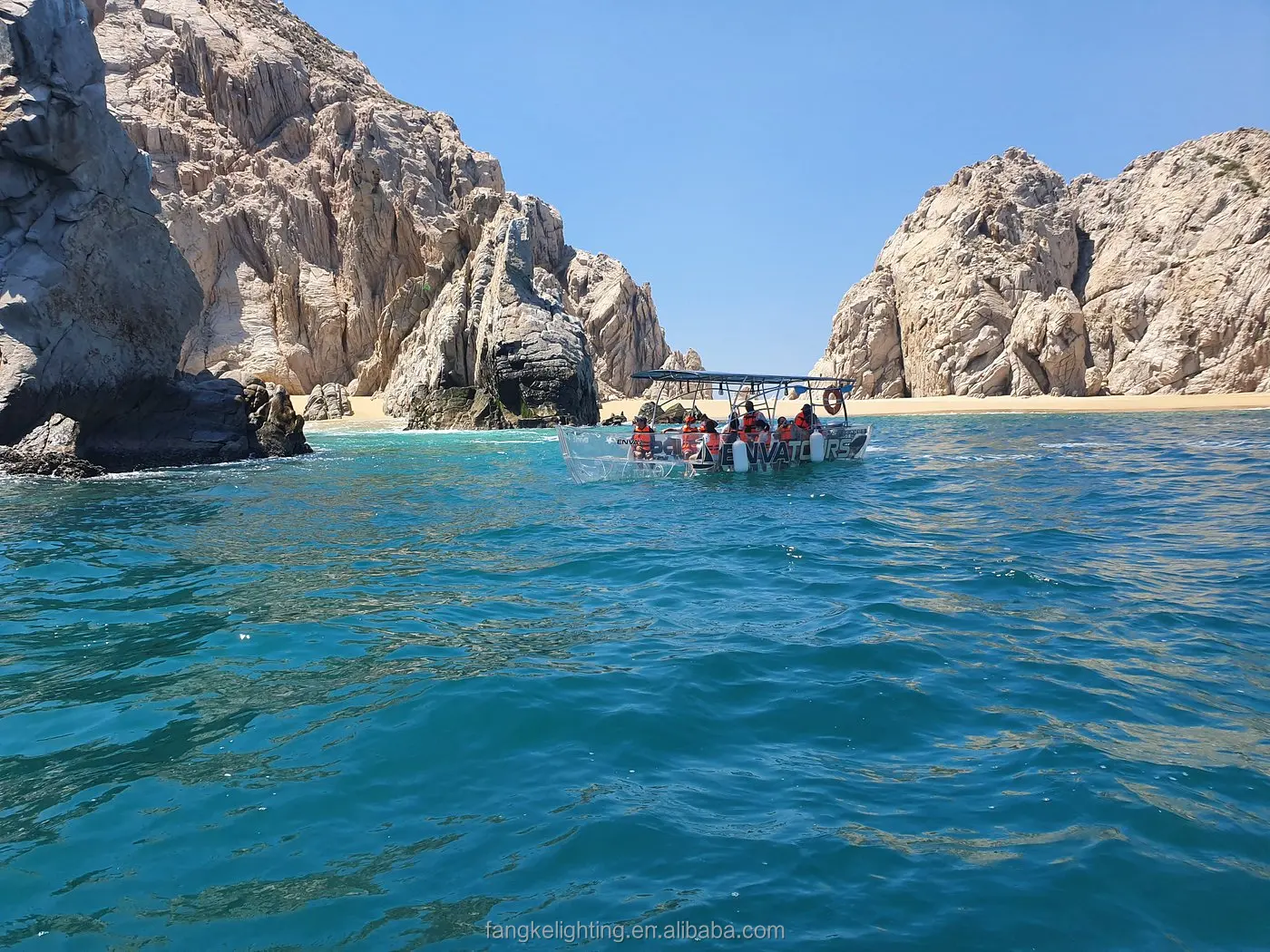 Fangeke Best Seller Big Clear Boat Transparent And Glass Bottom Boat To ...