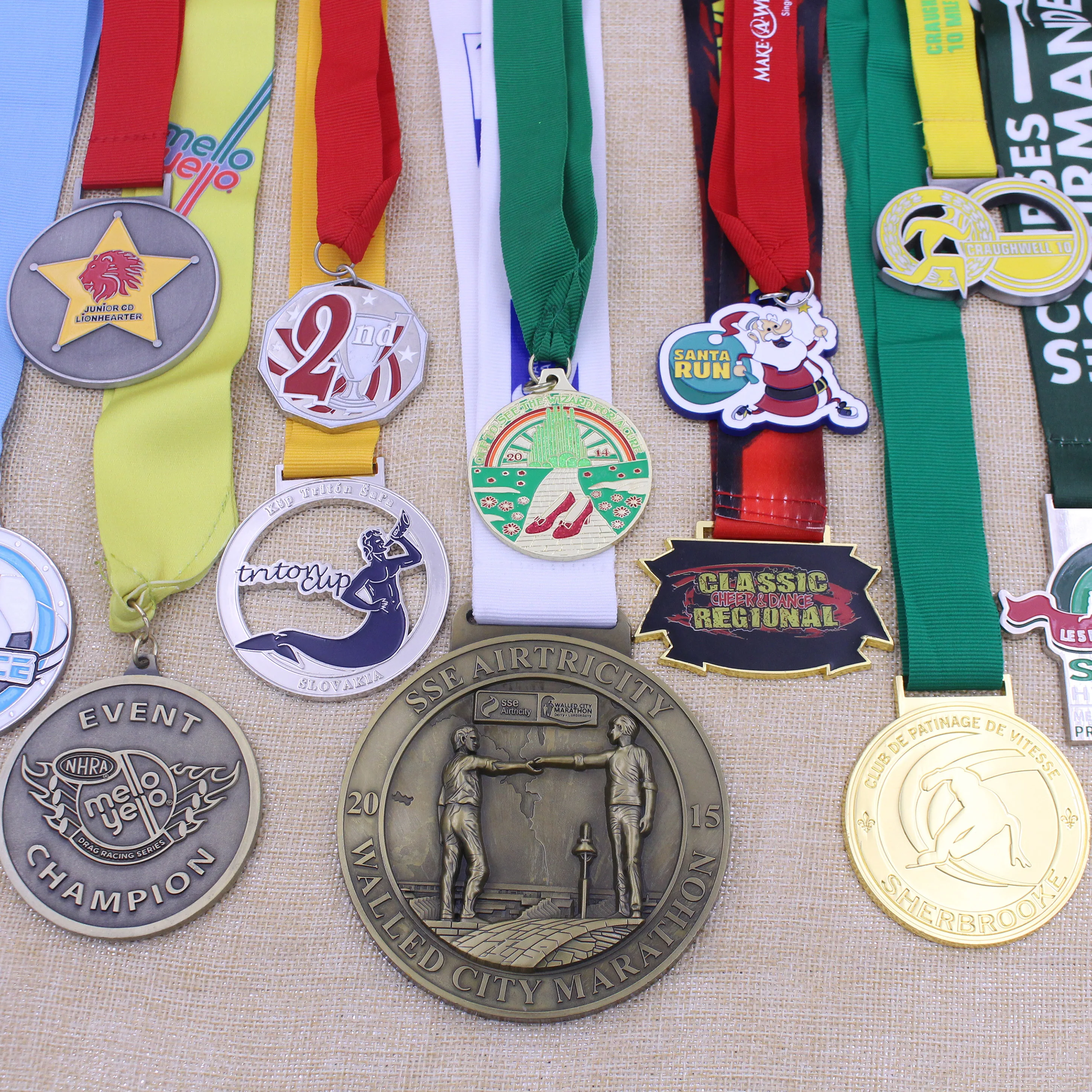 Customised 5k/10k/15k Running Marathon Medal 3d Sports Metal Medal ...