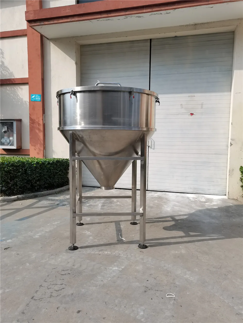 Food Grade Stainless Steel Storage Tanks for Maize & Corn