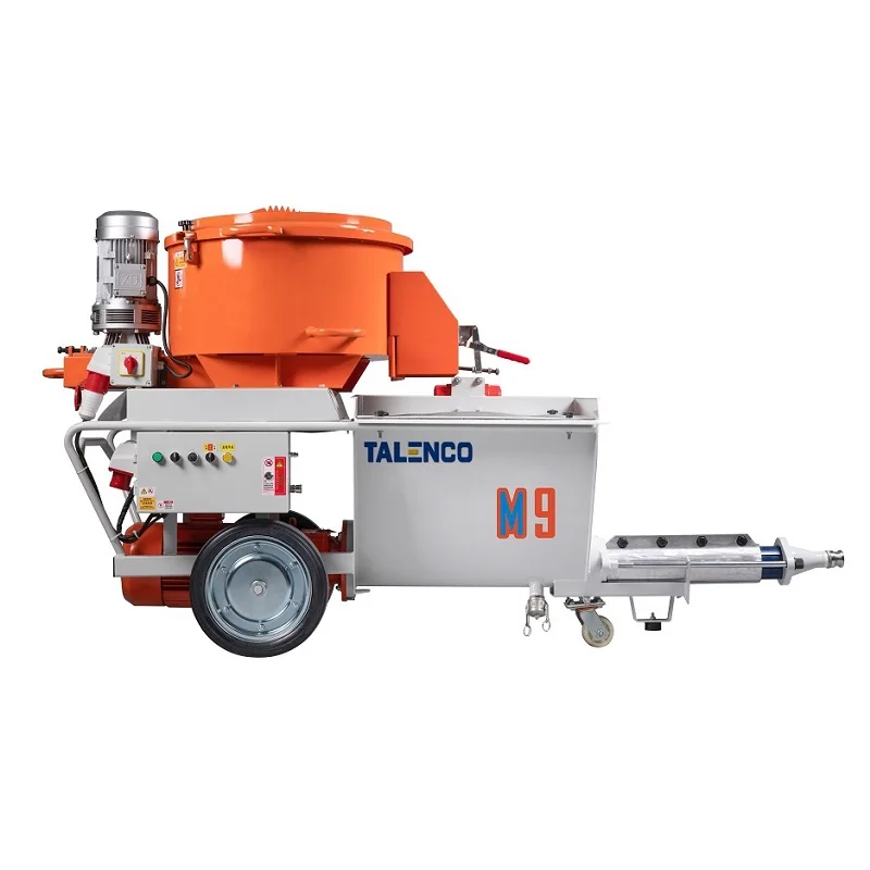 Aplikasi Fireproofing Promat Fendolite MII Spray Machine M9