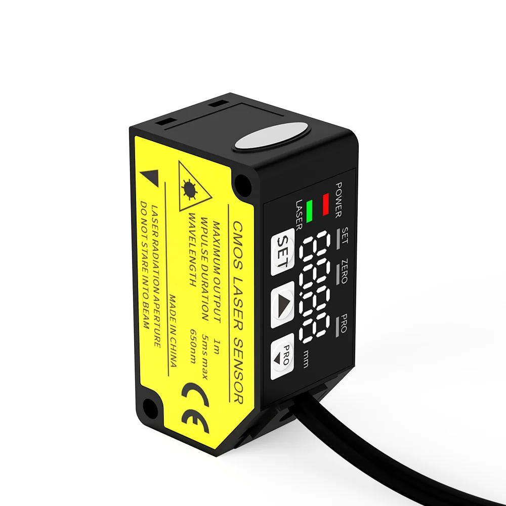 GTRIC CMOS Type Photoelectric Displacement Switch Accuracy 0.01mm NPN ...