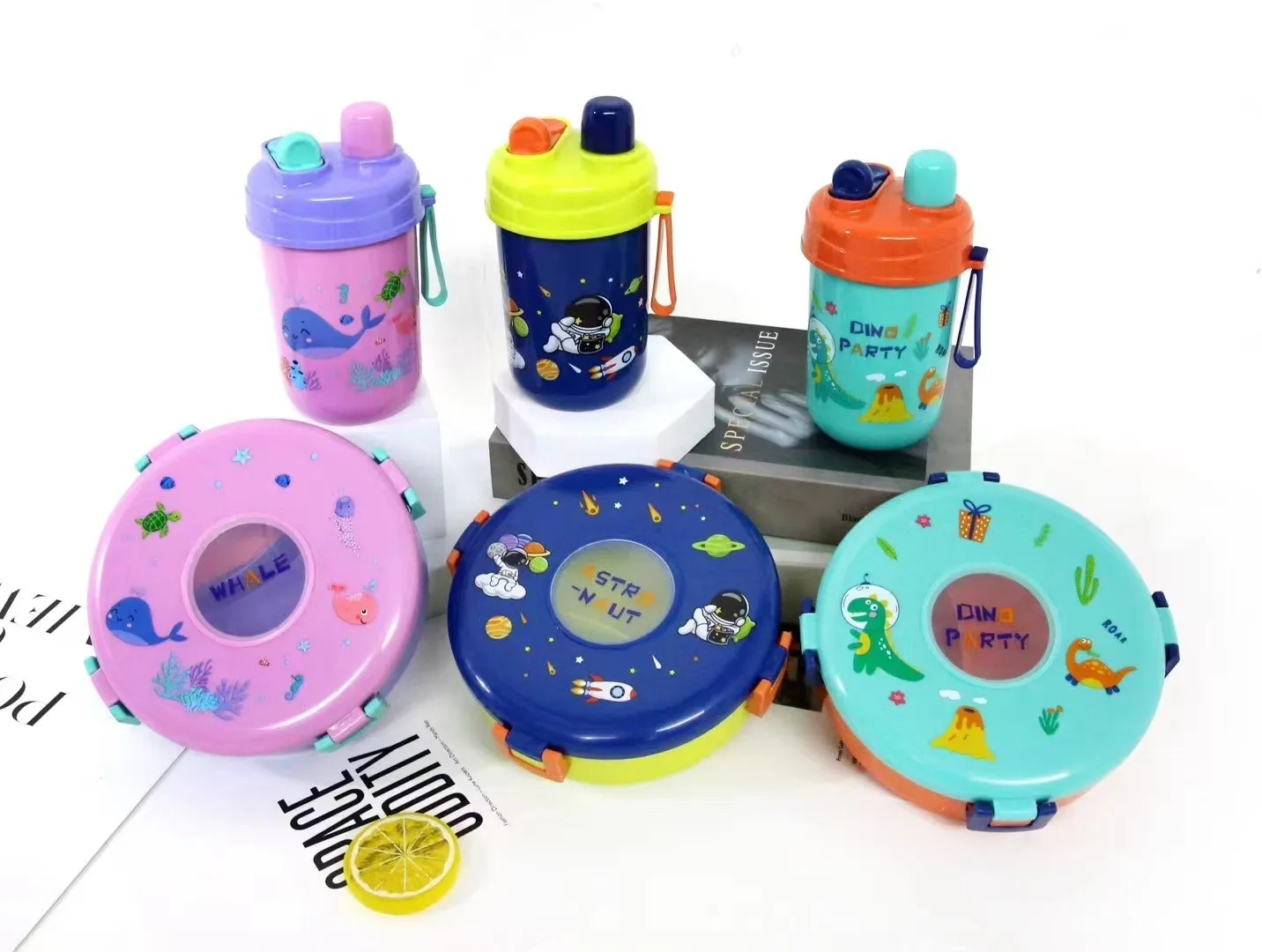 Wholesale 2-piece Set School Lunch Box And Water Bottle For Kids For ...