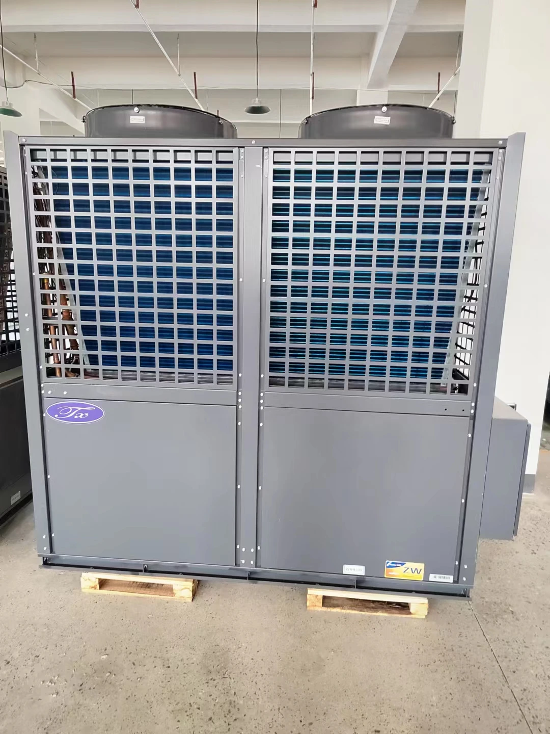 Industrial 130ton Hvac System Water Chiller Commercial Air Cooled Screw ...