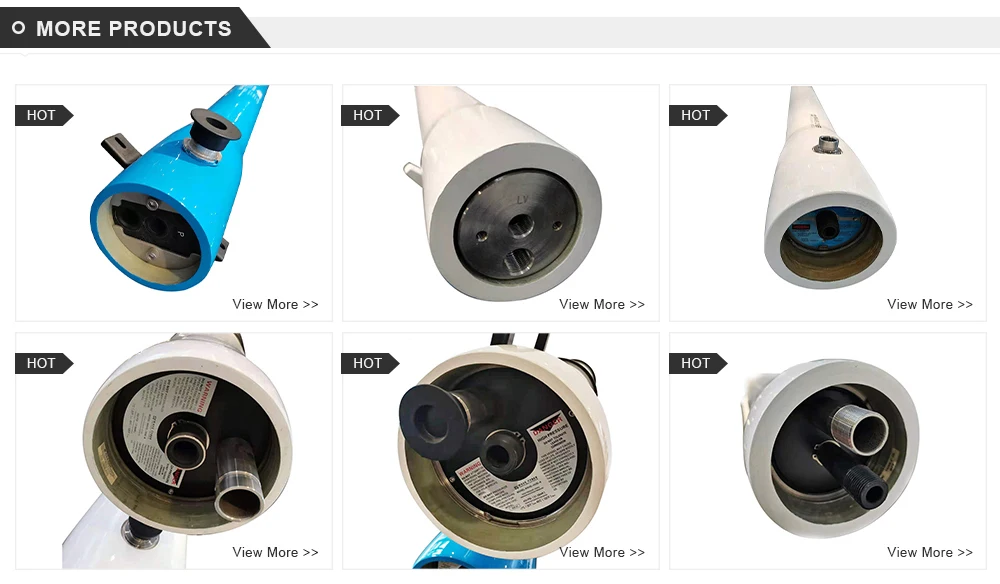 Wave Cyber FRP RO Membrane Housing 4 Inches End Port 300 Psi