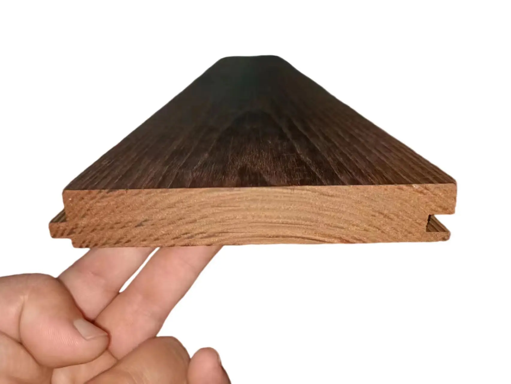 2023 China New Thermowood House Wood Ceiling Panel Thermo Wood Outdoor Usage Solid Wood Timber ...