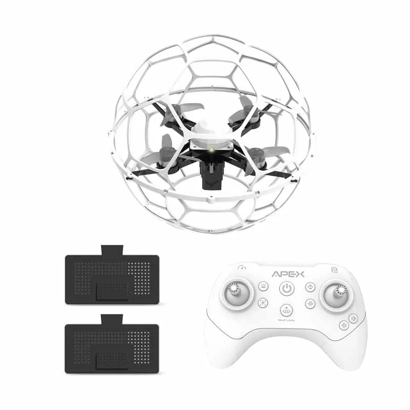 RC quadcopter drone with lights soccer drone flying ball drone for kids ...