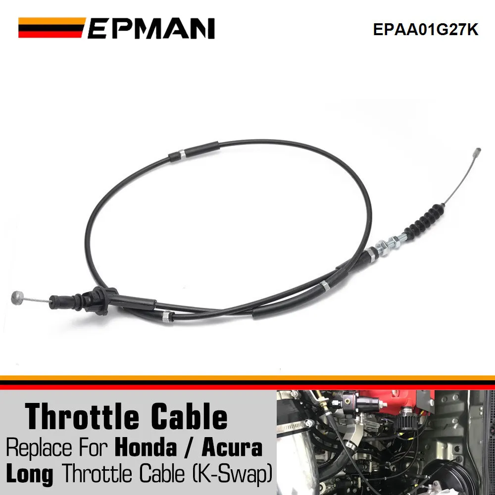 EPMAN Long Throttle Cable (k-Swap) for Honda & Acura