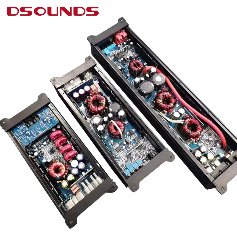 Mini Car Amplifier with 1500WRMS Power - Class D Monoblock