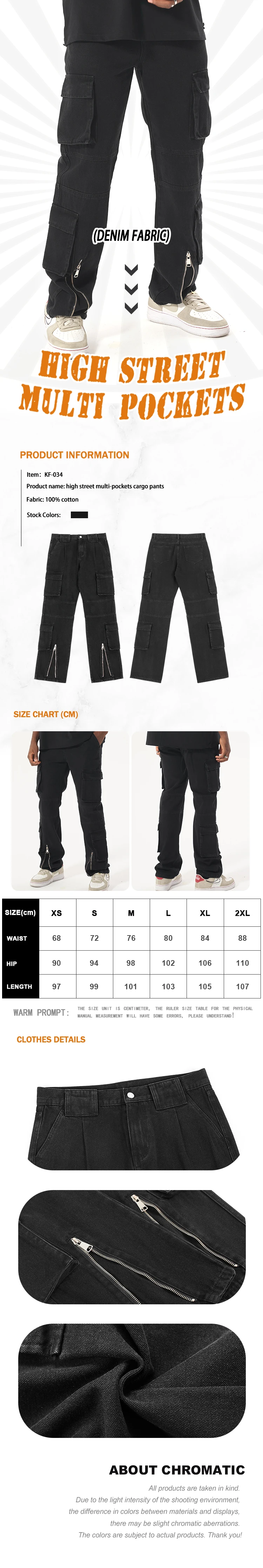 Stretch Ripstop Fabric Made Multifunctional Pockets Workwear Cargo ...