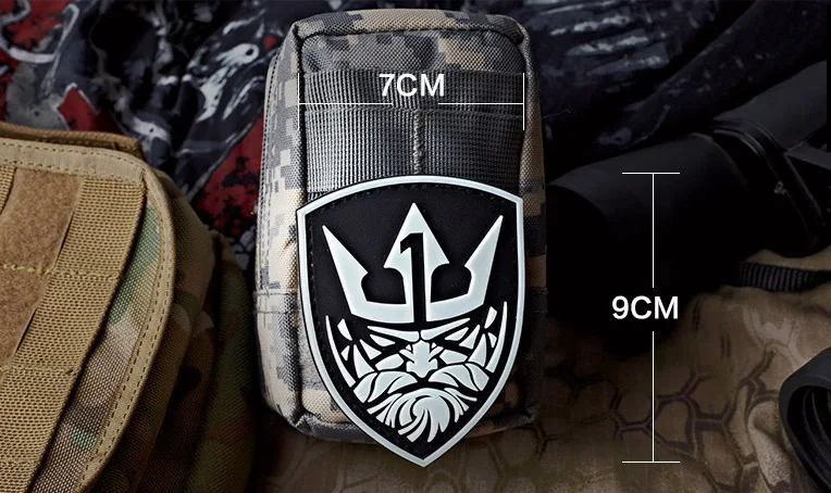 Wholesale Skull Frog Sidewinder Tactical Patches 3d Pvc Rubber Morale ...