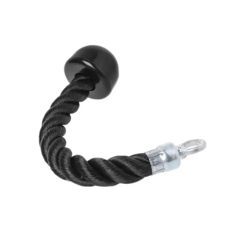 Ergonomic Tricep Bicep Rope - Ideal for Gym Pulley Workouts