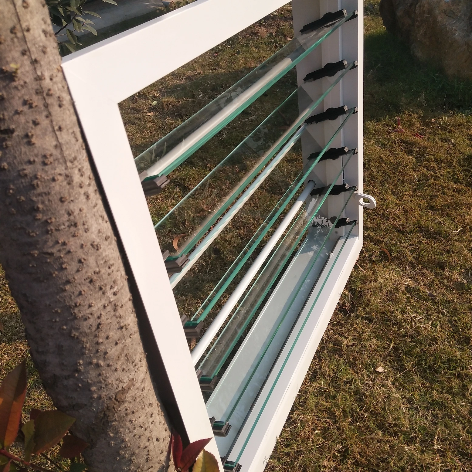 Jalousie Aluminum Frame Glass Louver - Secure & Stylish