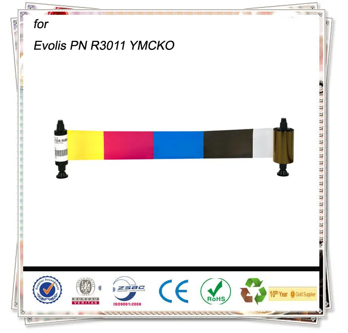 Evolis R3011 YMCKO Ribbon for Pebble 3/4| Alibaba.com