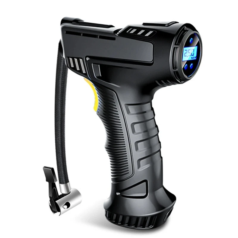 Car Air Compressor - Portable Inflator for Emergency Use