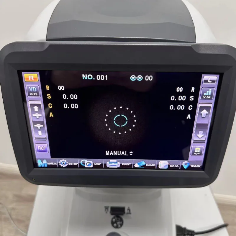 High Quality Fa-8000 Auto Refractometer Keratometer 9-inch Big Touch Screen Optometry Equipment ...