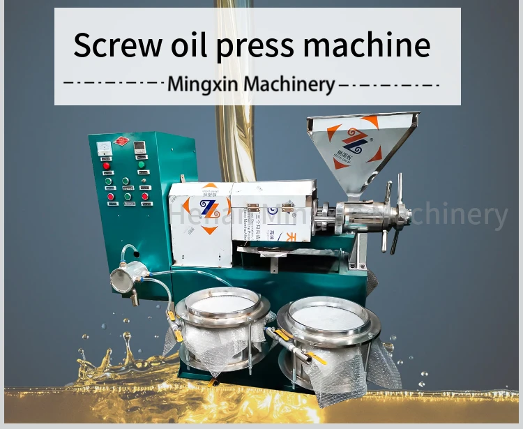 Commercial Cooking Oil Making Machine - Corn Germ Peanut Oil Press Machine