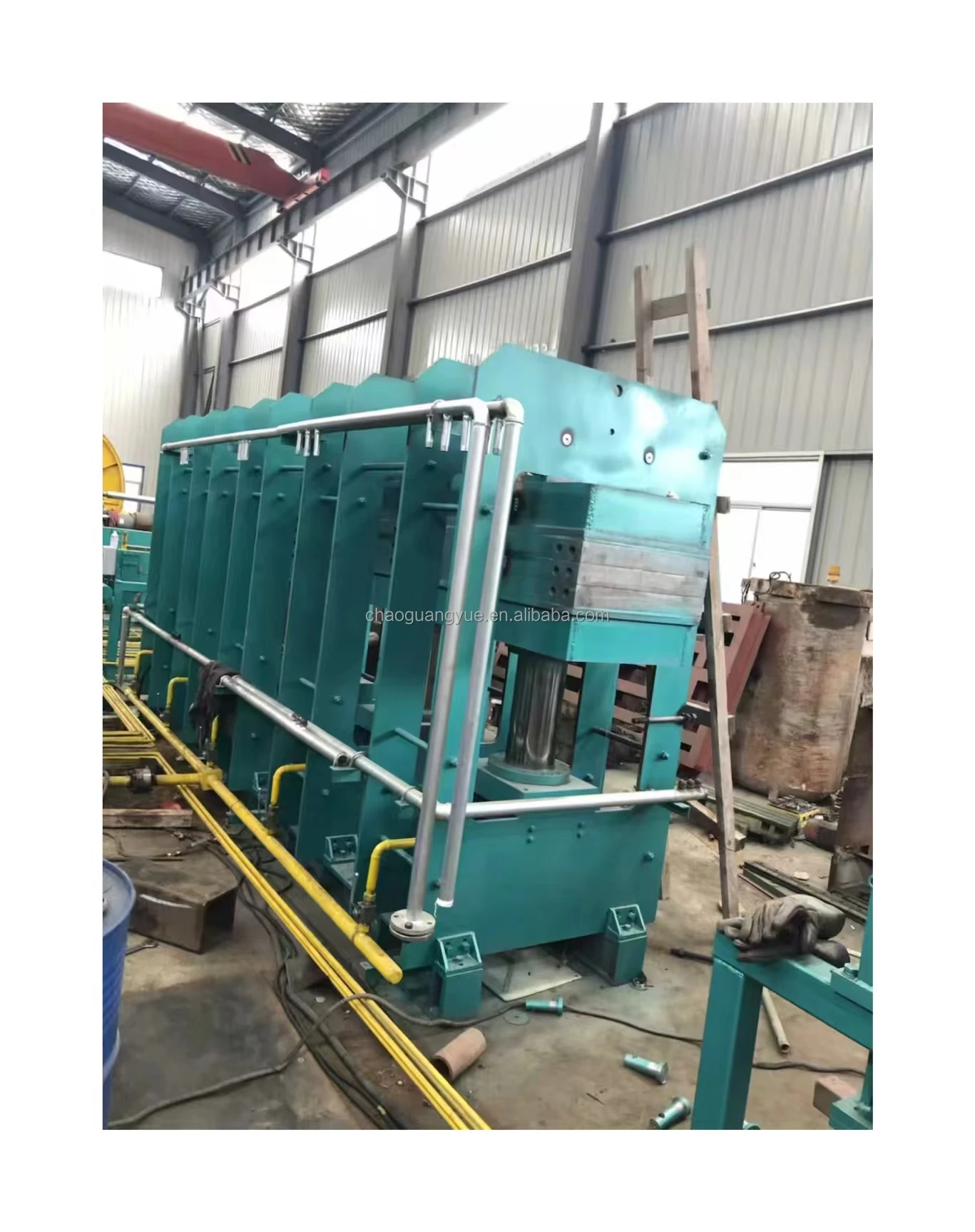 Rubber Conveyor Belt Vulcanizing Machine / Conveyor Belt Production ...