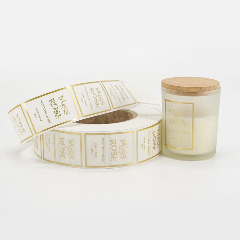 Custom Candle Stickers - Personalized Labels for Jars