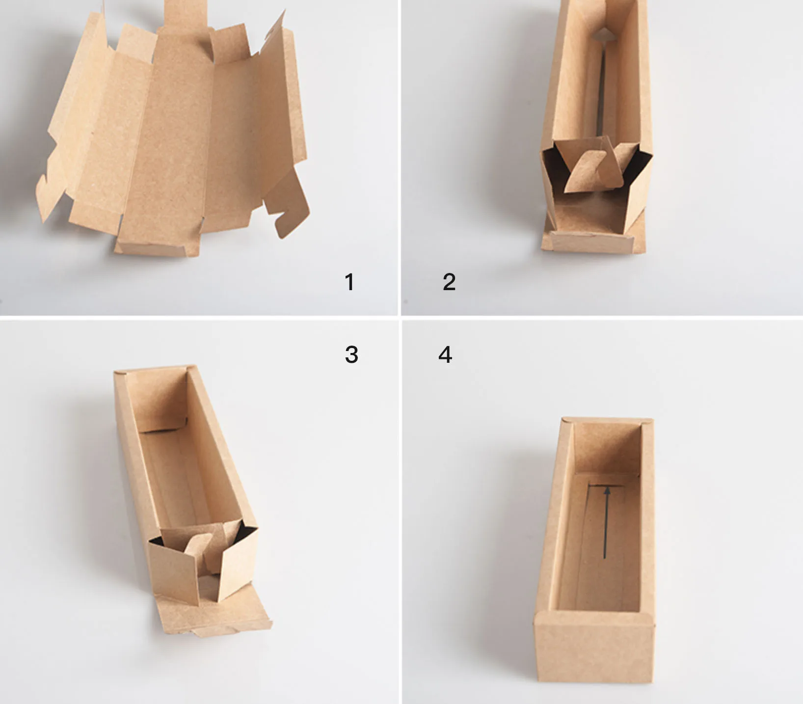 Kraft Paper Drawer Gift Box - Nougat Packaging Customization