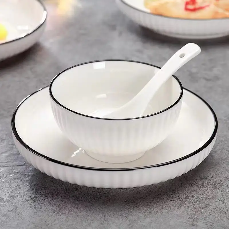 Simple Phnom Penh Home Rice Bowl Noodle Soup Bowl Luxury Lightweight ...