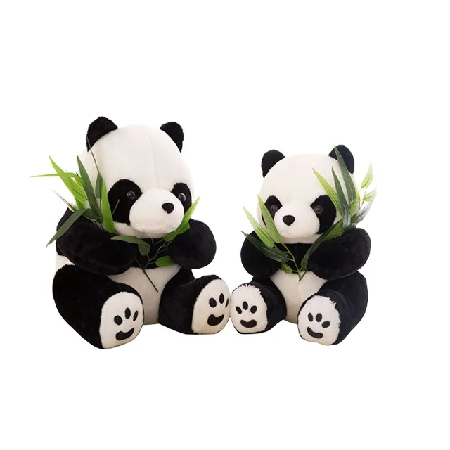 Animal Custom Plush Stuffed Pandas Bear Educational Toys for Kids Gift ...