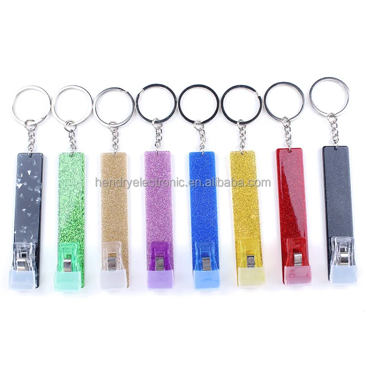 Custom Acrylic Puller Keychain Debit Atm Credit Card Grabber For Long ...