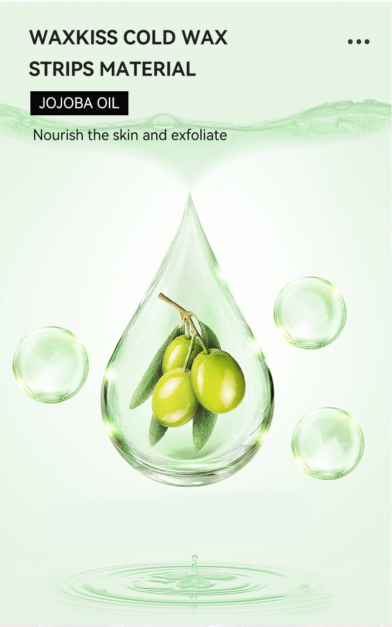 OEM Private Label Organic Cold Soft Wax Strip Depilatory