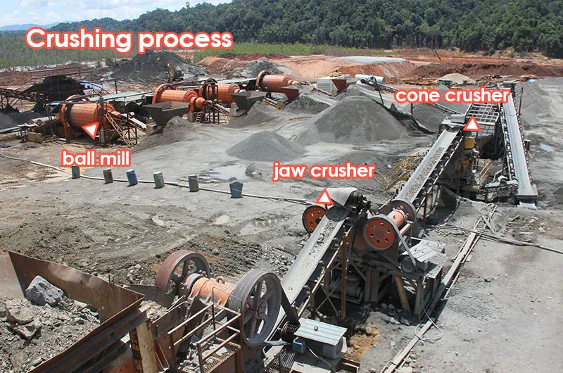 Spodumene Concentrate Beneficiation Mining Extraction Lithium Ore Processing Plant Complete Line