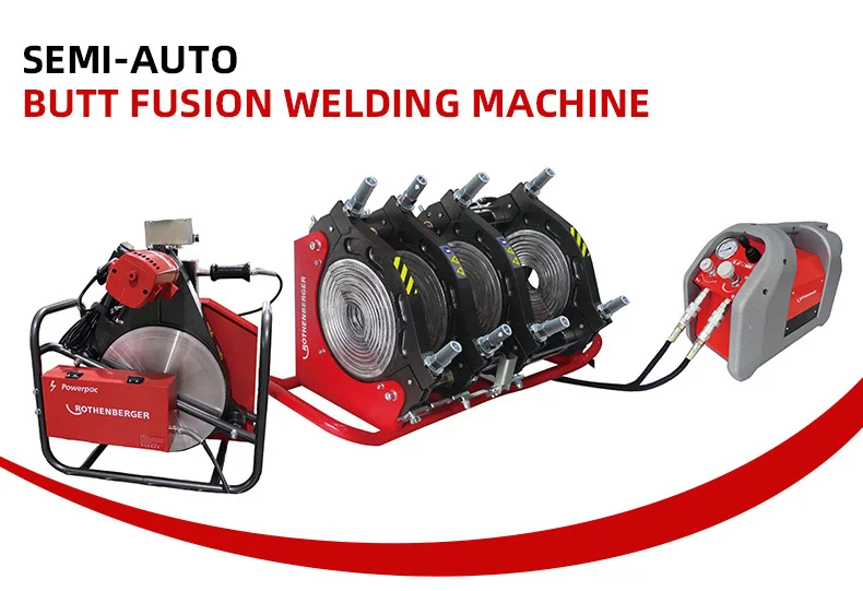 ROTHENBERGER R315F HDPE Pipe Welding Machine - Reliable Fusion