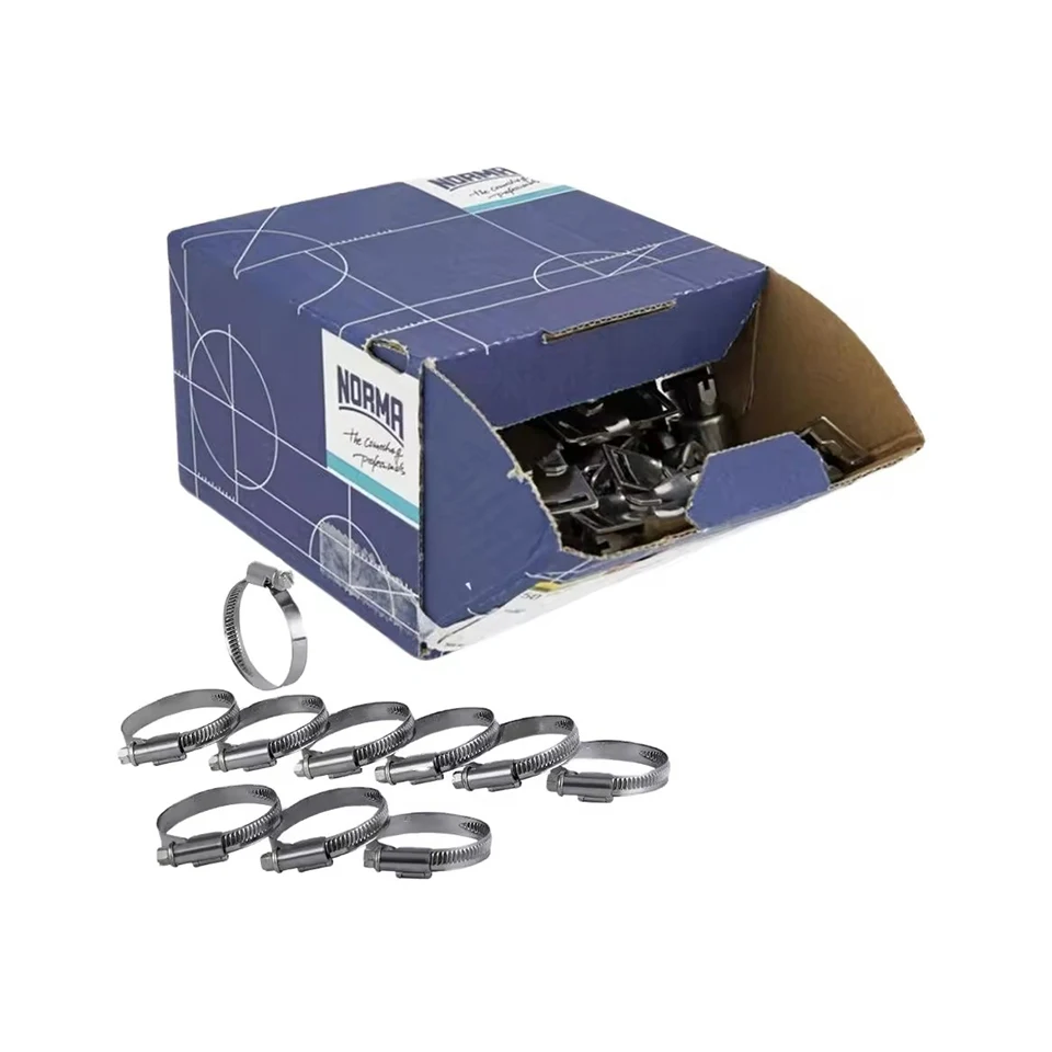 Zinc Plated Steel Worm Drive Hose Clamps High Tensile Automotive Screws ...