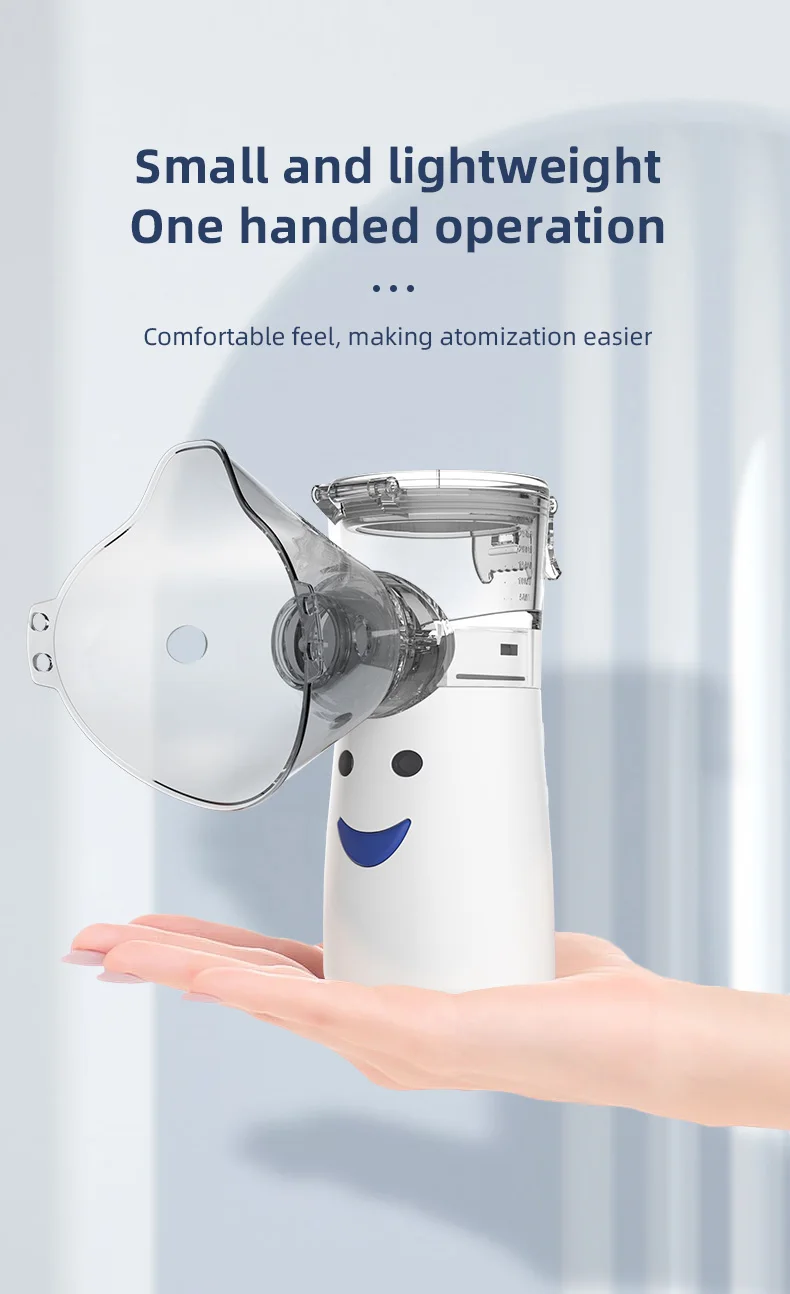 Handheld Portable Children Ultrasonic Mesh Nebulizer Steam Inhaler ...