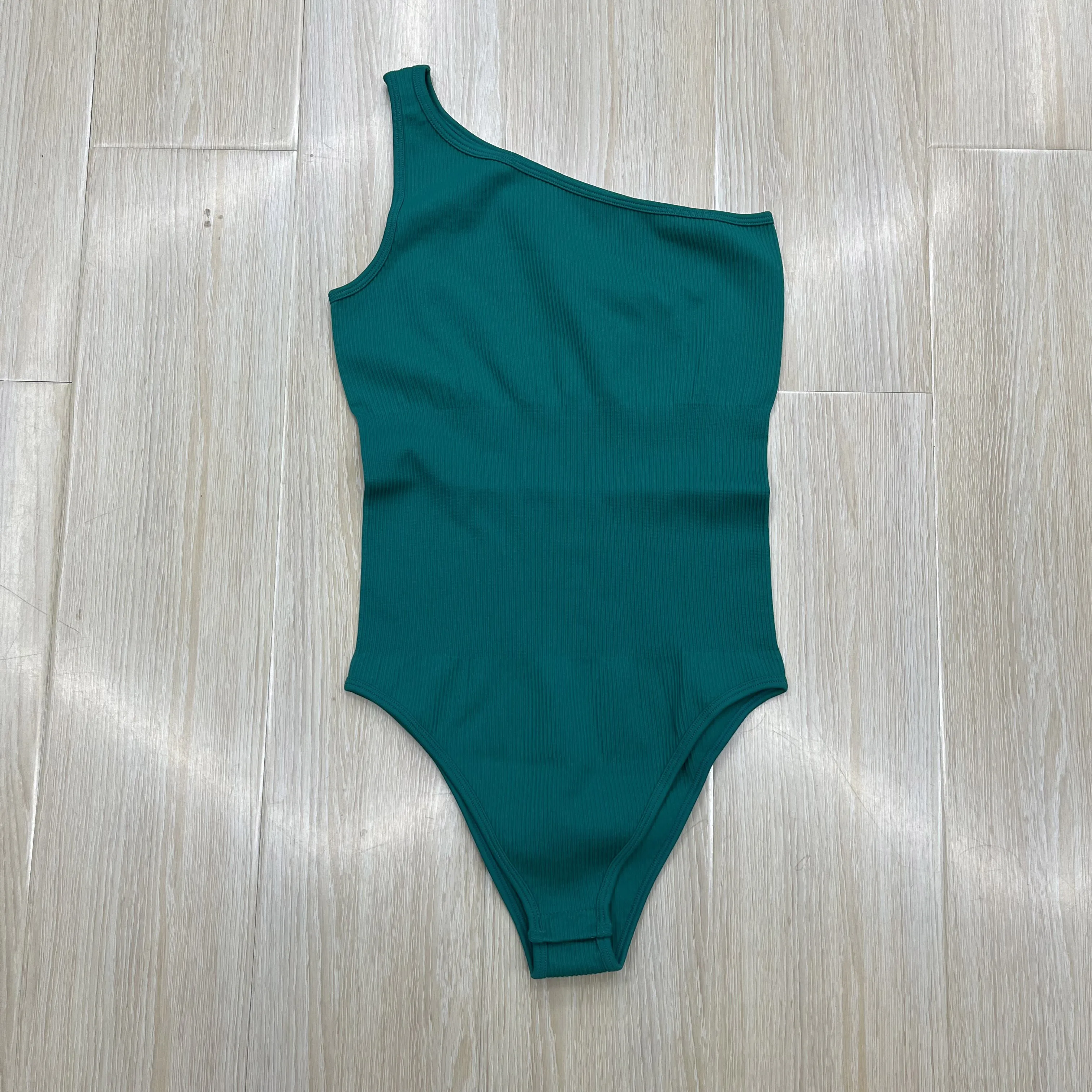 Factory Customized New Women's Sexy Ribbed One Piece Sleeveless Ribbed ...