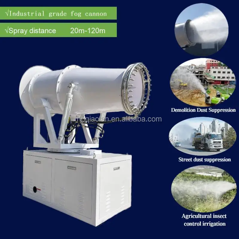 Powerful Vehicle Mounted Fogging Water Fog Cannon Ozone Sprayer Gun ...