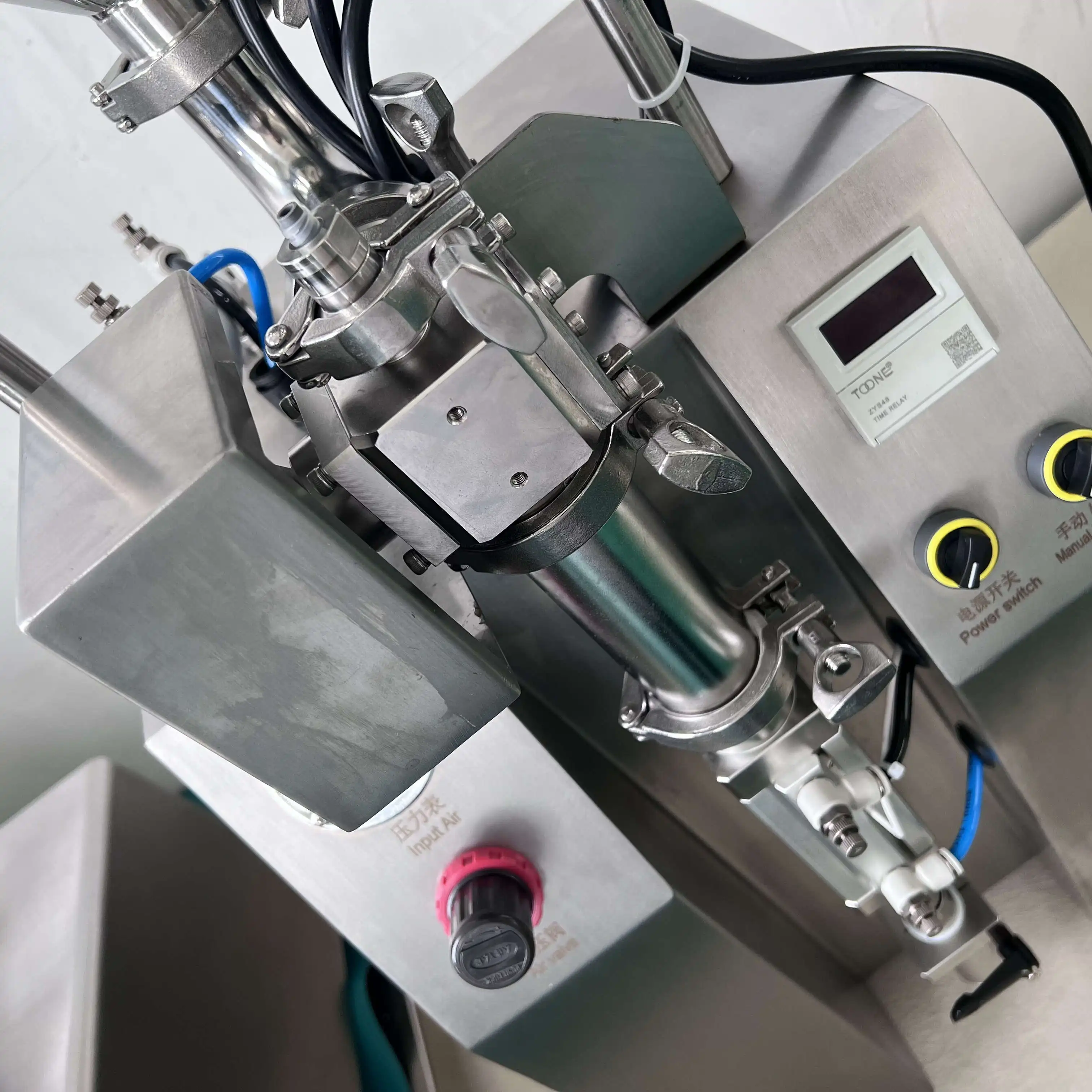 Toothpaste Making Packing Equipment Doser Injection Vacuum Filling ...